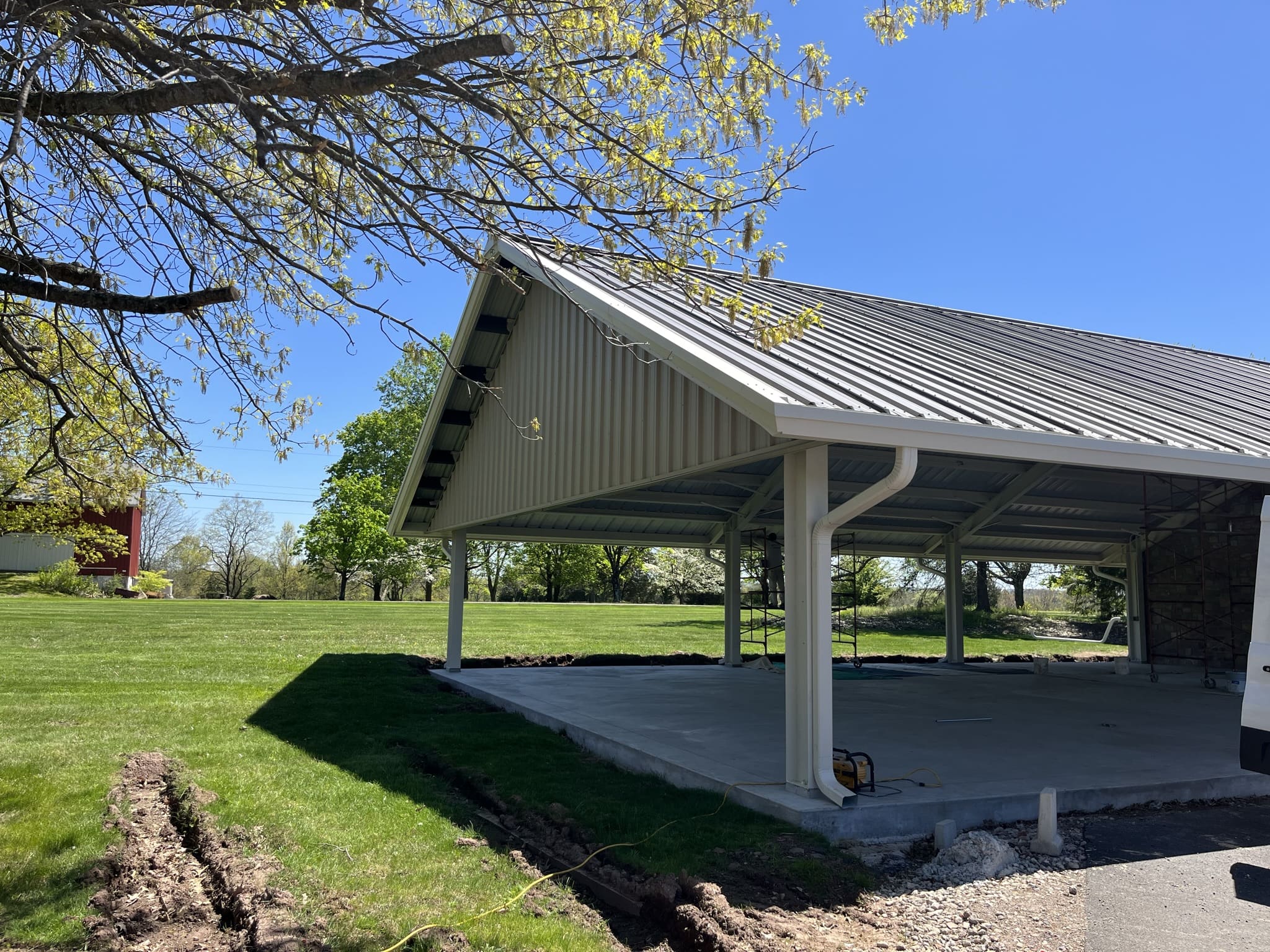 Peace Tohickon Pavilion - Schlosser Steel Buildings, Inc
